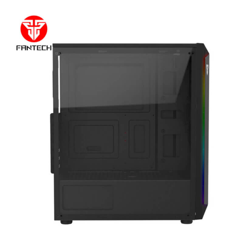 Fantech Gabinete Gamer Case CG75 BLACK RGB Mid Tower - ETCHILE