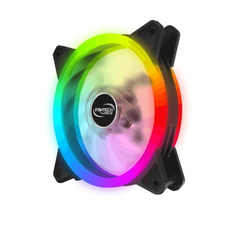Fantech Ventilador FAN RGB FC-124 Turbine Dual Side Illuminated - ETCHILE