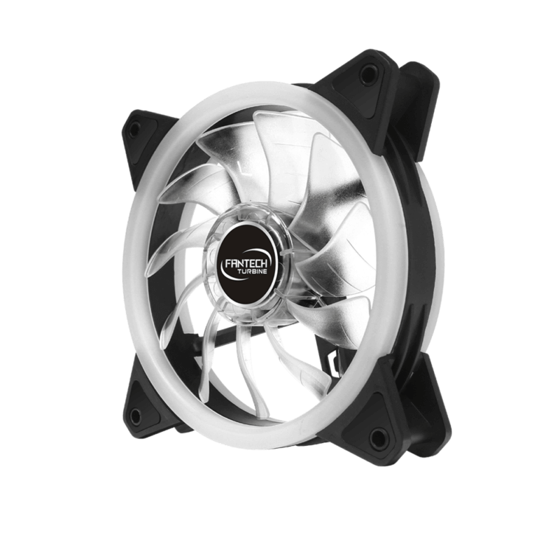 Fantech Ventilador FAN RGB FC-124 Turbine Dual Side Illuminated - ETCHILE