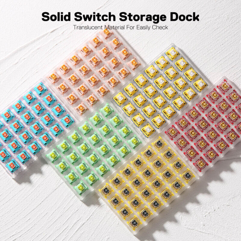 Redragon KIT TECLAS Switches BULLET - QT A113 Soft Linear Mechanical ...