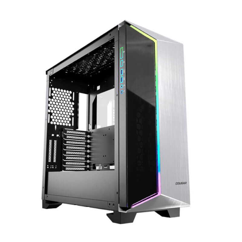 Cougar Gabinete Gamer Dark Blader-G Black FULL Tower - ETCHILE