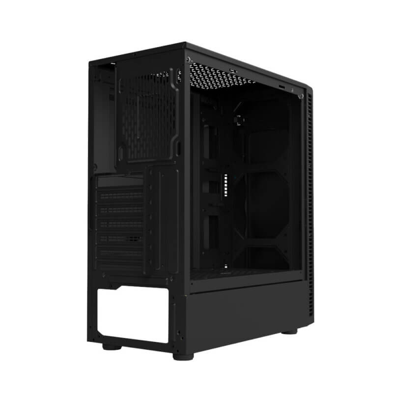 Fantech PC CASE Gabinete CG74 ATX RGB Black Edition Vidrio Templado MID ...