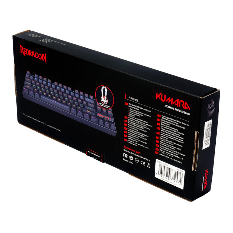 Redragon Teclado Gamer Mecánico KUMARA K552-KR SP Rainbow Switch Outemu ...