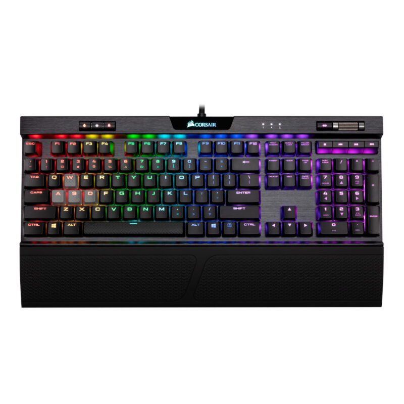 Corsair Teclado Mecánico Gamer K70 RGB MK.2 Low Profile RAPIDFIRE ...
