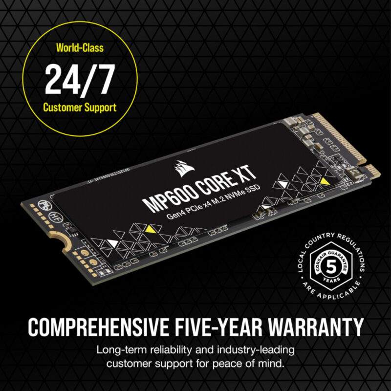 Corsair Unidad De Estado Sólido MP600 CORE XT 1TB PCIe 4.0 (Gen4) X4 ...