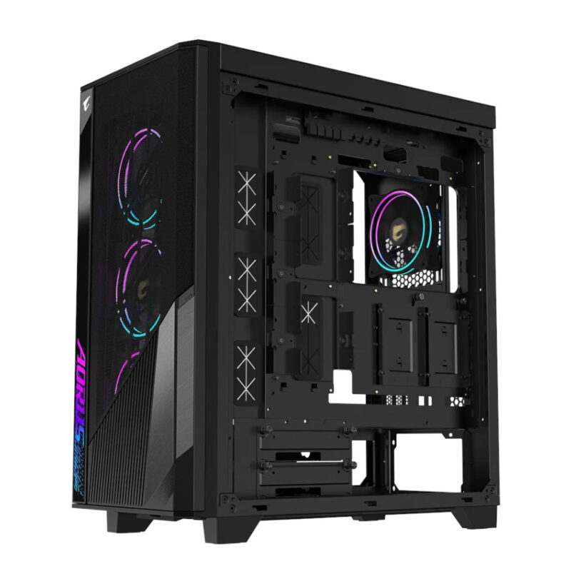 Gigabyte Gabinete AORUS C500 Glass Gaming Chassis ATX Mid Tower ARGB - ETCHILE