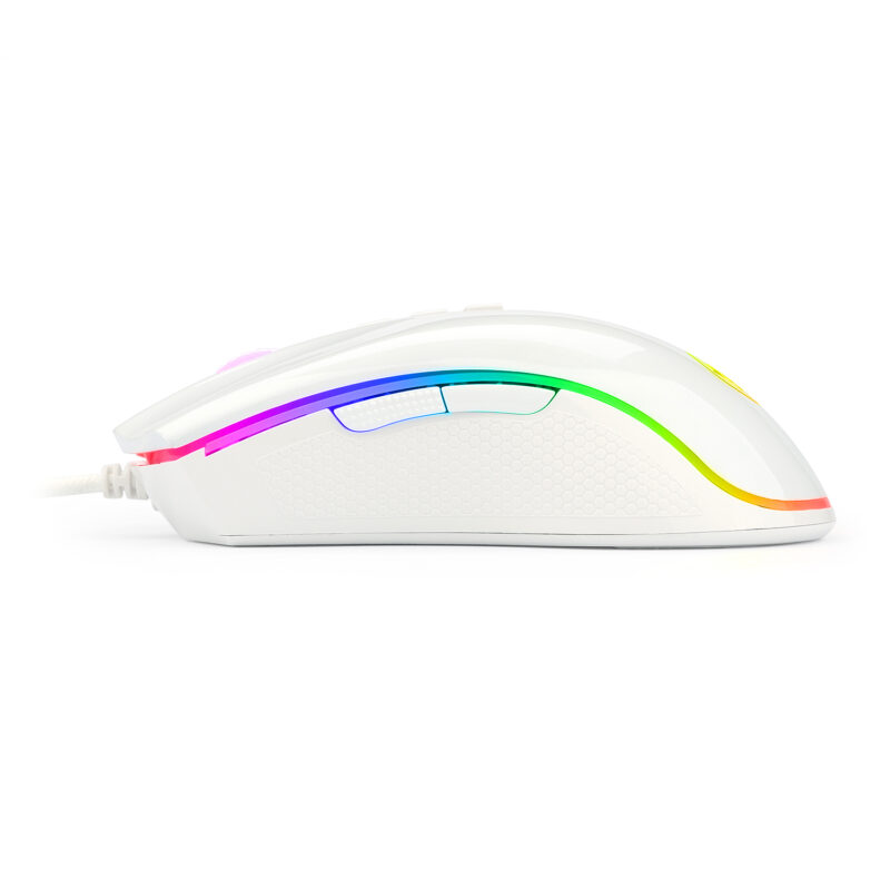 Redragon Mouse Gamer COBRA M711W WHITE RGB USB - ETCHILE