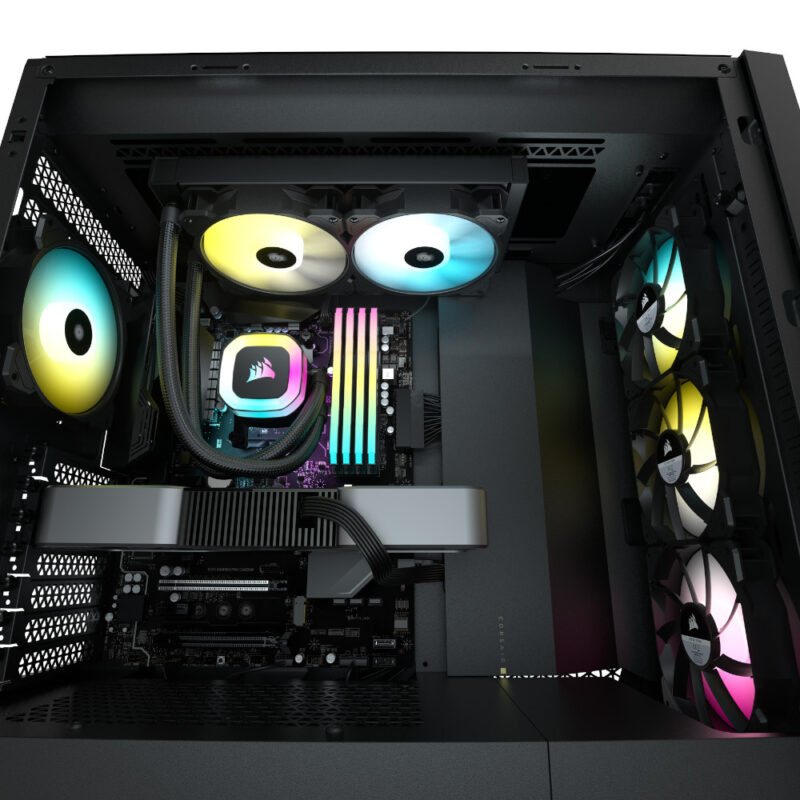 Corsair Water Cooling H100 RGB 240mm Liquid CPU Cooler - ETCHILE
