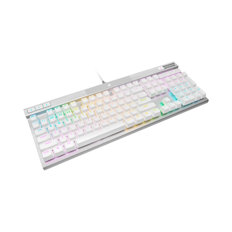 Corsair Teclado Mecánico-Óptico Gamer K70 PRO RGB Optical-Mechanical Gaming Keyboard With PBT ...