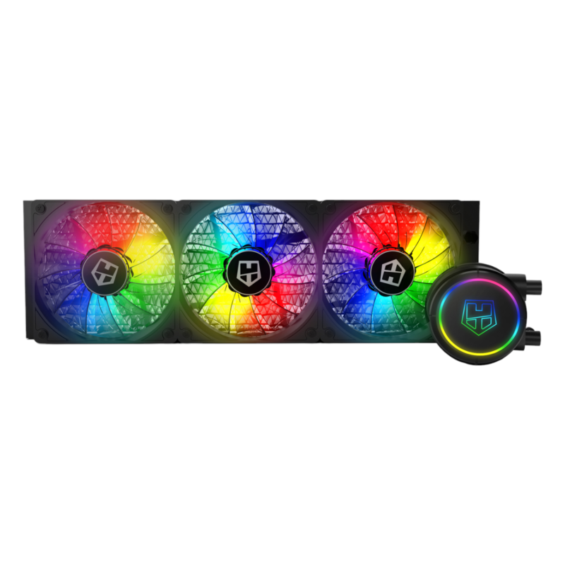 NOX Water Cooling H-360 ARGB 120mm Fans Intel/AMD - ETCHILE