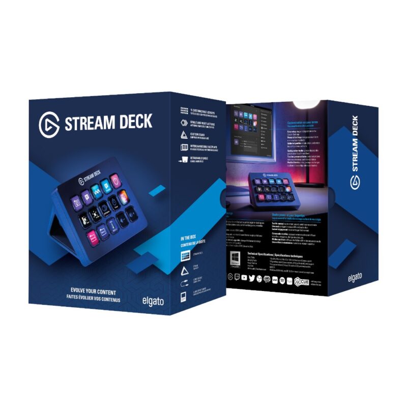 Corsair elgato STREAM DECK MK.2 Black - ETCHILE