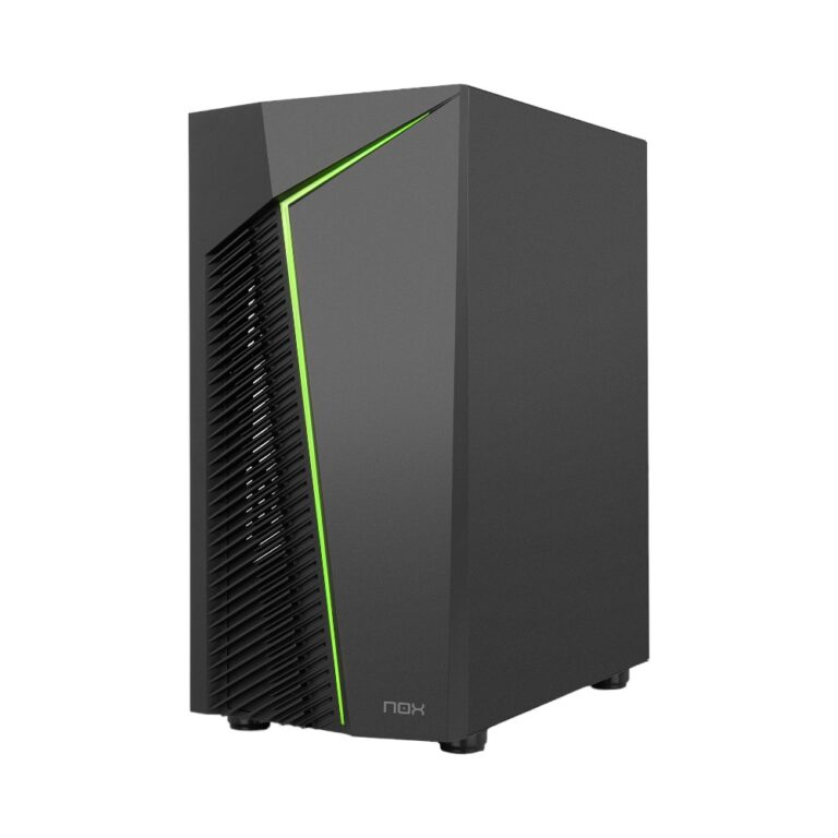 NOX Gabinete Gamer Infinity Zeta ARGB Mini Tower M-ATX / ITX Tempered ...