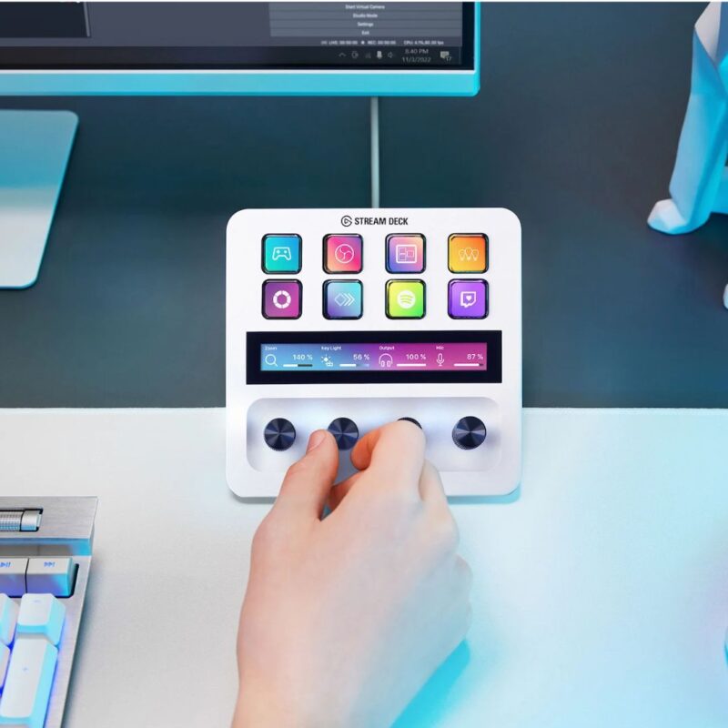 Corsair elgato Stream Deck + WHITE - ETCHILE