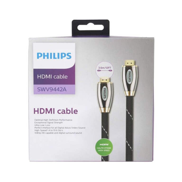 PHILIPS Cable HDMI High Speed Performance 3.6 mts version 1.4 Blindado ...
