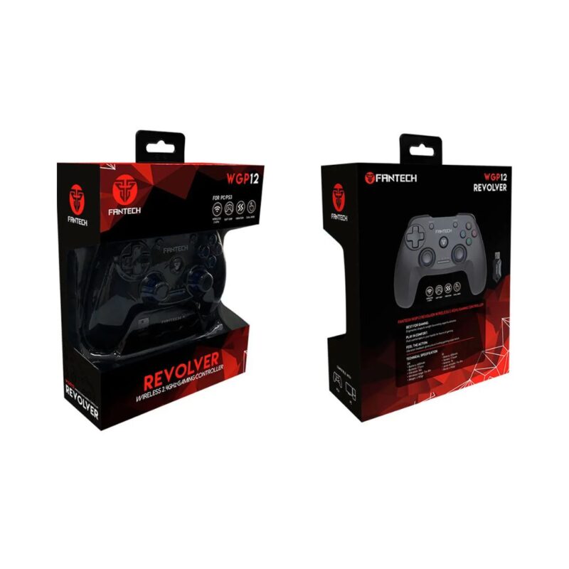 Fantech Control Gamepad Inalámbrico WGP12 BK REVOLVER II Black Edition ...