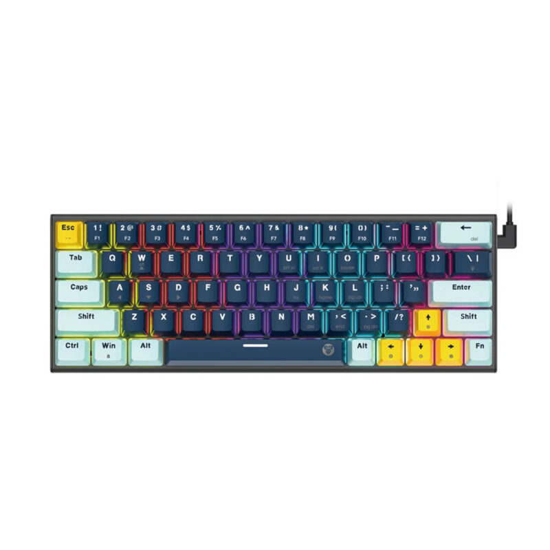 Fantech Teclado Mecánico 60% MK874V2 ATOM63 MIZU Edition NAVY BLUE ...
