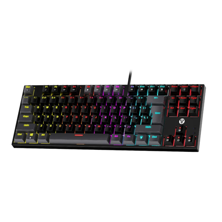 Fantech Teclado Mecánico 70% MK876V2 ATOM87 TKL SUMI Edition SKY RED ...