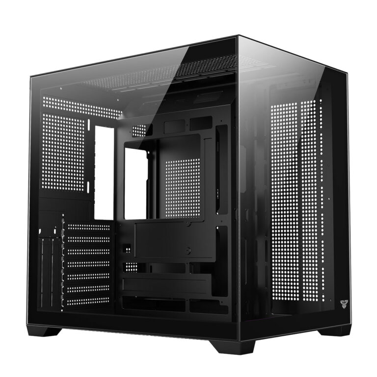 Fantech Gabinete LUMINA Panorámico CG85 BK BLACK - ETCHILE
